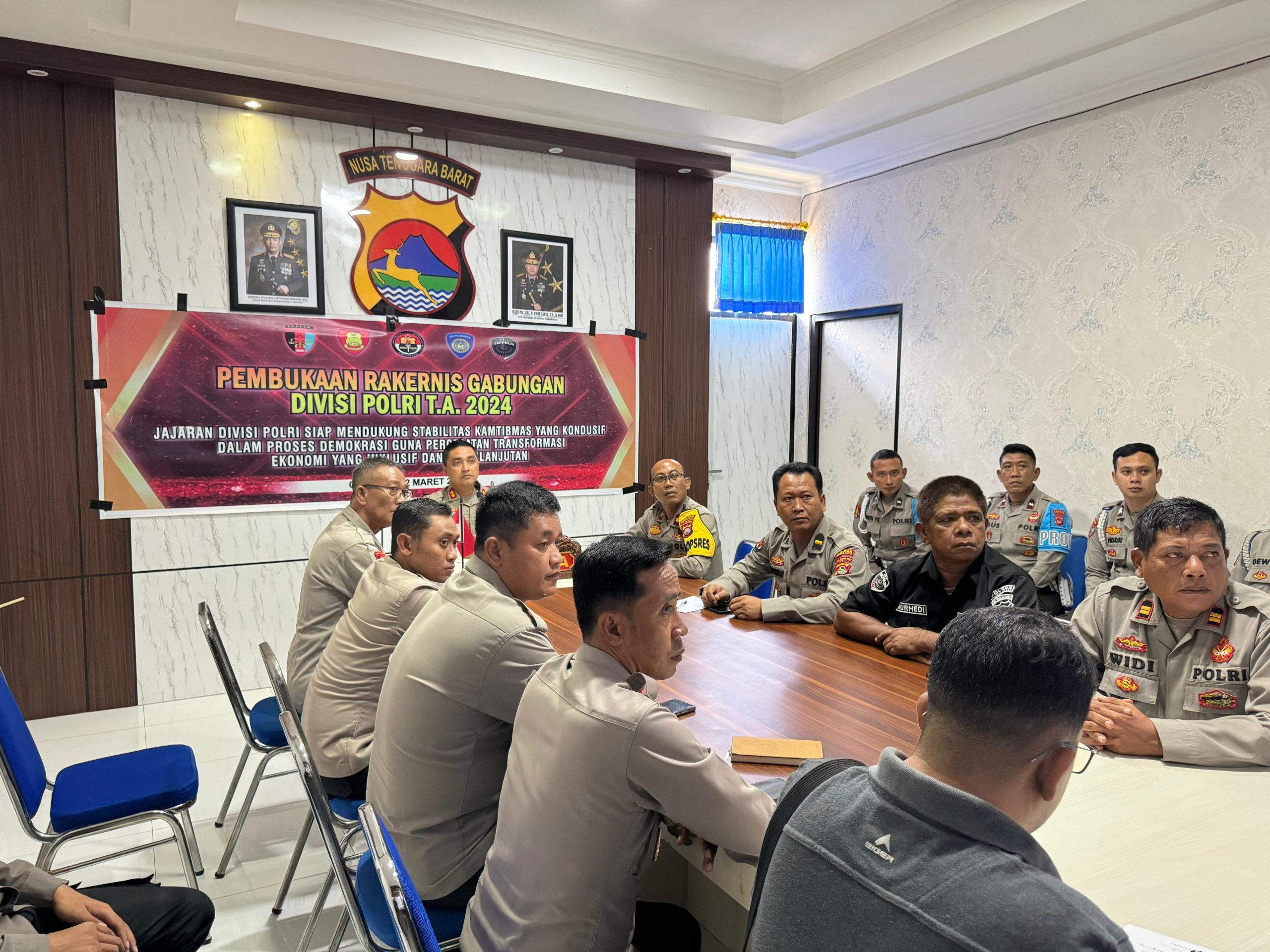 Rakernis Gabungan Divisi Polri 2024: Komitmen Menuju Transformasi ...